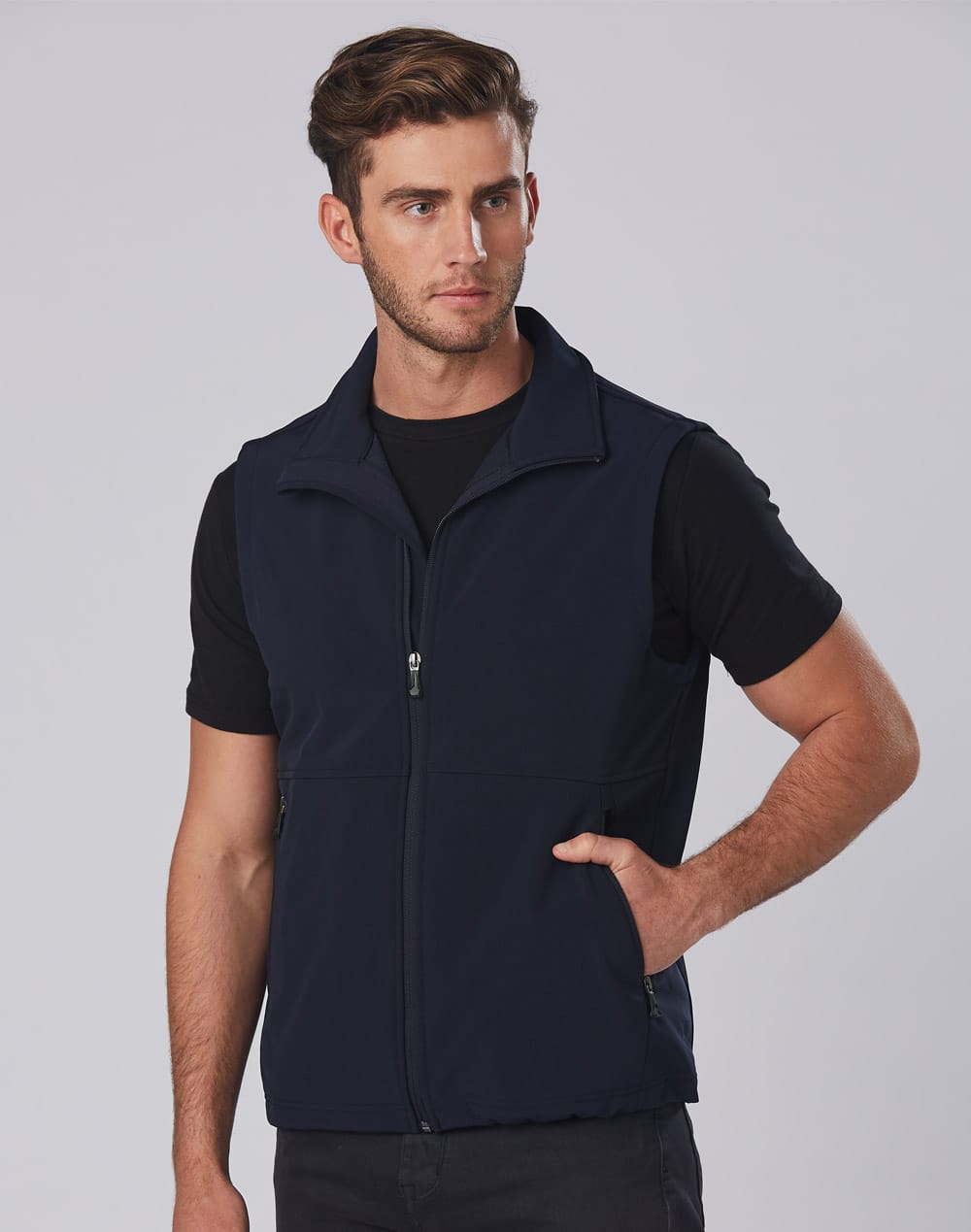 Men's Softshell Vest - Custom Embroidery Perth